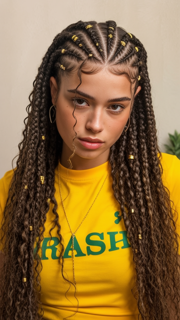 22 Fulani Braids Hairstyles to Try in 2025 for Natural Hair, Curls ...