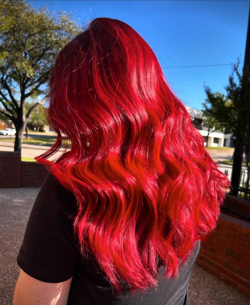 Vivid Red Hair 2026: Best Color Ideas, Highlights, Dark Base Styles and ...